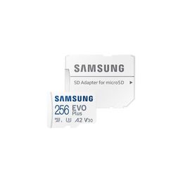 Samsung EVO Plus microSD/SD - 130MB/s - 256GB