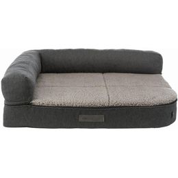 Trixie Vital Sofa Bendson, eckig, 80 x 60 cm dunkelgrau/hellgrau