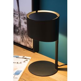 Lucide KNULLE Tischlampe Schwarz, 1-flammig