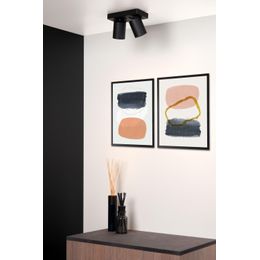 Lucide LENNERT Deckenspot LED Schwarz, 2-flammig