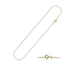 Jobo Goldkette Panzer-Kette, 585 Gold 45 cm 1,7 mm, gelb|goldfarben