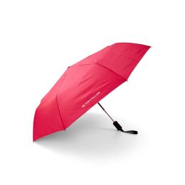 Tom Tailor Unisex Automatik - Regenschirm, rosa, Logo Print, Gr. OneSize