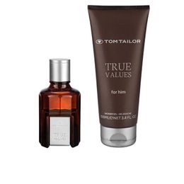 Tom Tailor Herren True values for him Geschenkset aus Eau de Toilette 30ml und Duschgel 100ml, weiß, Gr. ONESIZE