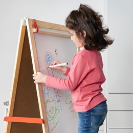 IKEA MÅLA Whiteboardstift mit Halter/Wischer