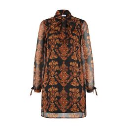 Lascana Kleid Damen Größe 40 braun / schwarz Winterkleid