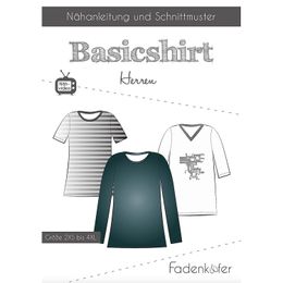 Fadenkäfer Fadenkäfer Schnitt "Basic-Shirt" für Herren