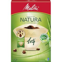 Melitta Coffee filter Natura 1X4 unbleached 80 pcs