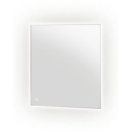 Places of Style LED-Lichtspiegel Spiegel 60x65, silberfarben