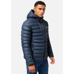 Stone Harbour Winterjacke Zaharoo Wasserdichte, gesteppte Regenjacke für den Winter, blau