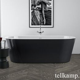 Tellkamp Solitär Freistehende Oval-Badewanne, 0100-282-00-A/CRSW,