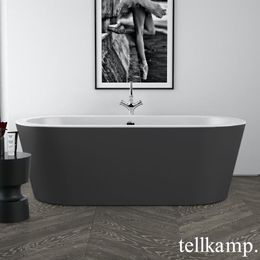 Tellkamp Solitär Freistehende Oval-Badewanne, 0100-082-00-AUF/CRWMAN,