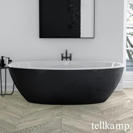 Tellkamp Space Freistehende Oval-Badewanne, 0100-088-00-AUF/WGSW,