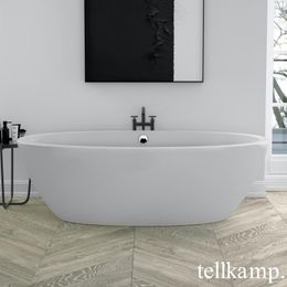 Tellkamp Space Freistehende Oval-Badewanne, 0100-088-00-A/CRWM,