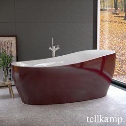 Tellkamp Sao Freistehende Oval-Badewanne, 0100-078-00-AUF/CRRW,