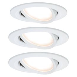 Paulmann Nova LED-Einbauspot, schwenkbar, Alu