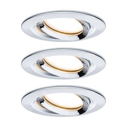 Paulmann Nova Plus 3er LED-Spot rund chrom