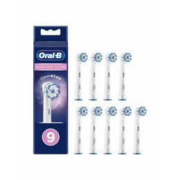 Oral-B Bürstenköpfe Sensitive Clean & Care - White - 3+3+3 pcs