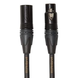 Roland RMC-G5 - Symmetrisches Mikrofonkabel mit vergoldeten NEUTRIK XLR-Anschl&uuml;ssen (XLR 3-pol female / XLR 3-pol male / 1,50m) - in schwarz