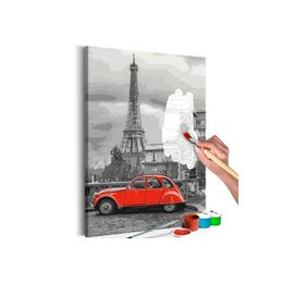 Artgeist Malen nach Zahlen Car in Paris