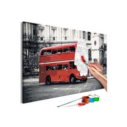 Artgeist Malen nach Zahlen London Bus