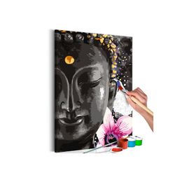 Artgeist Malen nach Zahlen Buddha and Flower