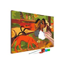 Artgeist Malen nach Zahlen Gauguin's Arearea