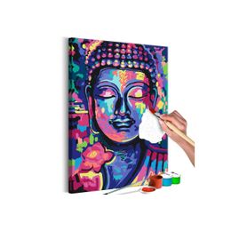 Artgeist Malen nach Zahlen Buddha's Crazy Colors