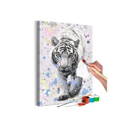 Artgeist Malen nach Zahlen White Tiger