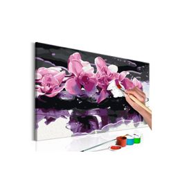 Artgeist Malen nach Zahlen Violette Orchidee