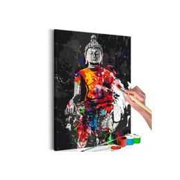 Artgeist Malen nach Zahlen Buddha in Colours