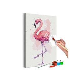 Artgeist Malen nach Zahlen Friendly Flamingo