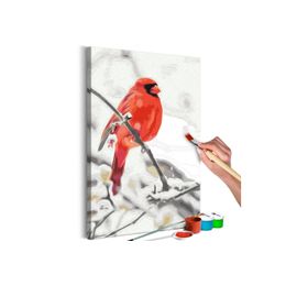 Artgeist Malen nach Zahlen Red Bird