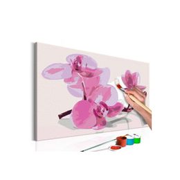 Artgeist Malen nach Zahlen Orchideenblüten