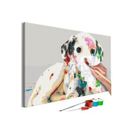 Artgeist Malen nach Zahlen Colourful Puppy