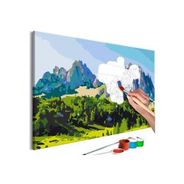 Artgeist Malen nach Zahlen Dolomite Peaks