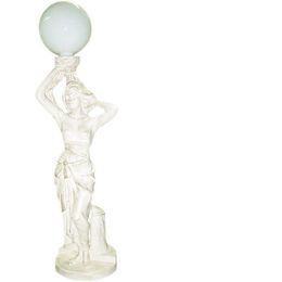 JVmoebel Skulptur Figur Stehlampe Standleuchte Lampe Lampen Lebensgroß Beleuchtung