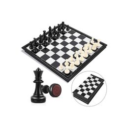 zggzerg Spiel, Schachspiel Magnetisch Klappbar Schachbrett Schach