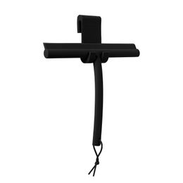 Blomus VIPO Duschwischer mit Halter B: 250 H: 200 T: 25 mm schwarz matt 66314