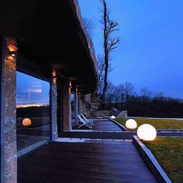 DEKOLIGHT Kugelleuchte Bodenleuchte &Oslash; 77 H: 75cm, wei&szlig; 836958