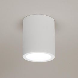 Illumina astro Osca Round 140 Deckenleuchte/Spot aus Gips Ø 11 H: 14 cm, weiß 1252003