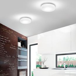 AI LATI Drum Deckenleuchte, 2-flammig &Oslash; 40 H: 11 cm, satiniert LL8731NE