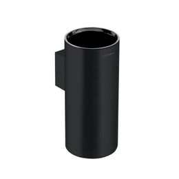Cosmic Logic Zahnb&uuml;rstenhalter Wandmodell B: 60 H: 140 T: 90 mm schwarz matt/schwarz 2263603