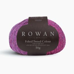 Felted Tweed Colour von ROWAN, Magenta, aus Wolle