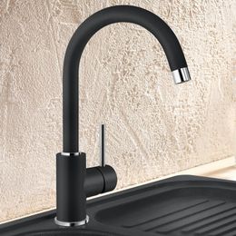 Blanco Mida Einhebel-K&uuml;chenarmatur SILGRANIT-Look anthrazit 519415