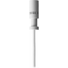 AKG LC81 MD White - Miniatur-Ansteckmikrofon, Nieren-Charakteristik, Farbe: Wei&szlig;, unempfindlich gege