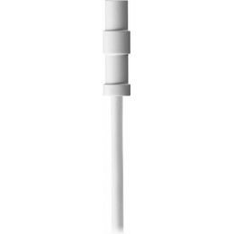 AKG LC82 MD White - Miniatur-Ansteckmikrofon, Kugel-Charakteristik, Farbe: Wei&szlig;, unempfindlich gegen