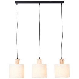 BRILLIANT LEUCHTEN Brilliant Pia Pendelleuchte Schwarz, 3-flammig