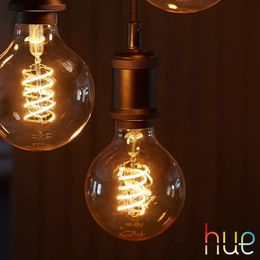 Philips Hue White Filament LED E27 Globe, 7 Watt, 8718699688882,