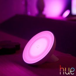 Philips Hue Bloom LED RGB Tischleuchte mit Dimmer, 77098300,