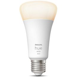 PHILIPS Hue »White E27 Einzelpack 1100lm 100W!« LED-Leuchtmittel, E27, 1 St., Warmweiß, weiß